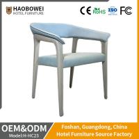 China Custom Fabric Armrest Back Chair 660mm 800mm for Dining Room Hotel Home Furniture for sale