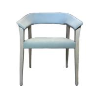China Custom Fabric Armrest Back Chair 660mm 800mm for Dining Room Hotel Home Furniture for sale