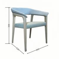 China Custom Fabric Armrest Back Chair 660mm 800mm for Dining Room Hotel Home Furniture for sale