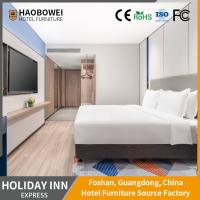 China Business Hotel King Size Bedroom Furniture Set 22 Piece E1 Plywood Fireproof Board for sale