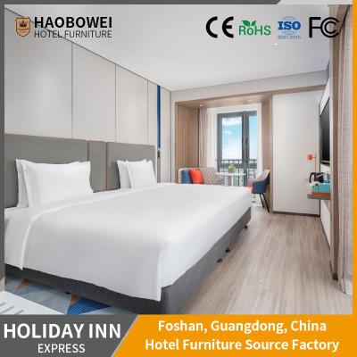 China Custom Hotel Furniture King Size Bedroom Set for 3 Star Villa Factory Custom for sale