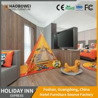 China Fixed Rotary Headboard Hotel Bedroom Set for Business Apartment Custom Furniture 1200mm for sale