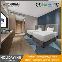 China Custom Hotel Furniture Set Double Bedroom 3 Star Business Apartment 1100x2300mm for sale
