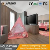 China Three Star Hotel King Size Bedroom Set with Custom Headboard for Business Apartment 1200mm for sale