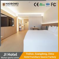 China Modern Villa Bedroom Set Ash Wood Frame 1800x2000mm Bed Anti-Fouling Leather for sale