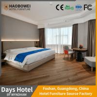 China Fixed Four Star Hotel Bedroom Furniture Set with 5 Year Internal Structure Warranty for sale