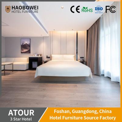 China Custom Modern King Size Bedroom Set Furniture 1800x2100mm from Foshan Hotel Apartment for sale