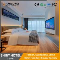 China Modern Luxury King Size Bedroom Set with E1 Grade Plywood and 1500x2000mm Bedstead for sale