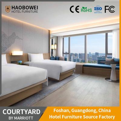 China OEM Luxury Hotel King Size Bedroom Set 2400mm Height Wardrobe Customizable for sale