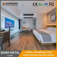 China Modern Standard King Size Hotel Bedroom Set 1500x2000mm E1 Grade Plywood Veneer for sale