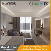 China Modern Style Bedroom Set 5 Star Resort Furniture Foshan China Solid Wood W2000mm Bed Set for sale