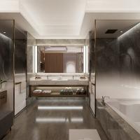 China Custom Luxury Hotel Bedroom Set 2000x2000mm Solid Wood 5 Star Business Furniture for sale