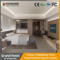 China Modern King Size Ash Wood Bedroom Furniture Set for Five Star Hotel Foshan 2000mm for sale