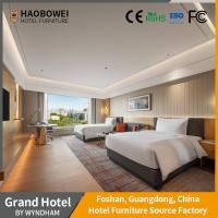 China Custom Five Star Hotel King Size Bedroom Set Presidential Suite Solid Wood 2000mm for sale