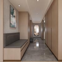 China Five Star Hotel Custom Double Bedroom Furniture Set Modern Luxury Solid Wood 2000mm Bed for sale