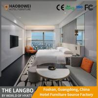 China Solvent Free Anti Fouling Leather Seat Cushion Ash Wood Frame King Size 5 Star Bedroom Set for sale
