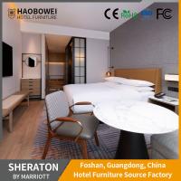 China Customized Sheraton Marriott Business Hotel Modern King Size Bedroom Furniture Set 1800x2000mm for sale