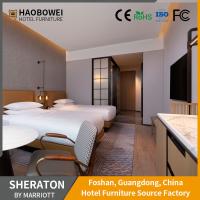China King Size Bedroom Set 1800x2000mm Sheraton 5 Star Hotel Furniture Source Factory for sale