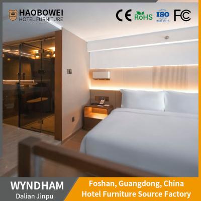 China Five Star Hotel Furniture Set Modern Customizable King Size Bedroom 1800x2000mm for sale