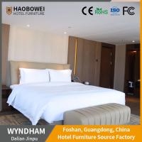 China Ash Wood Frame 5 Star Hotel King Size Bedroom Furniture Set 1800x2000mm for sale
