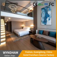 China Ash Wood Frame Modern Luxury Business Double Bedroom Set for 5 Star Hotel 1800x2000mm for sale