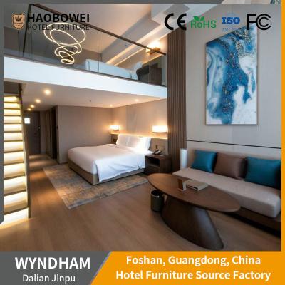 China Ash Wood Frame Modern Luxury Business Double Bedroom Set for 5 Star Hotel 1800x2000mm for sale