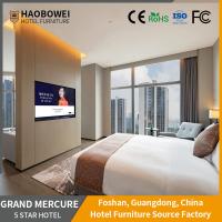 China Customized Five Star Hotel Luxury King Size Bedroom Set 1800x2000mm E1 Plywood for sale