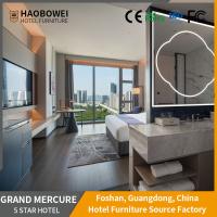 China Modern King Size Bedroom Furniture Set 1800x2000mm E1 Grade Plywood from Foshan for sale
