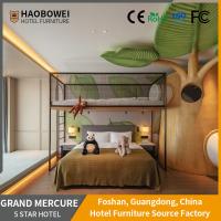 China Solvent-Free Anti-Fouling Leather King Size Bedroom Set for Hotel Use 1800x2000mm for sale