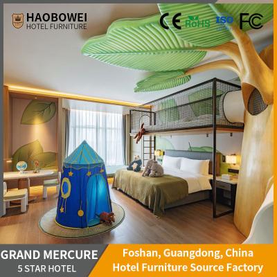 China Luxury King Size Bedroom Set 1800x2000mm Modern 5 Star Hotel Furniture for sale