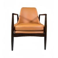 China Solid Wood PU Leather Dining Chair 680mm 740mm 780mm Hotel Furniture OEM for sale