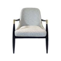 China Solid Wood Fabric Leisure Chair for Hotel Lobby Home 670mm 890mm OEM for sale