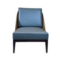 China Leisure Solid Wood PU Leather Chair 700mm 740mm 840mm for Living Room Hotel for sale
