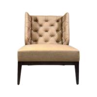 China Wholesale Luxury Solid Wood Leather Dining Chair 740mm 890mm Hotel Living Room Furniture for sale