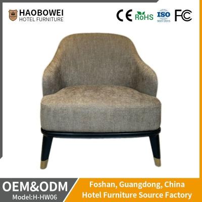 China Wholesale Solid Wood Fabric Hotel Lobby Chair 770mm 760mm 880mm OEM Factory for sale