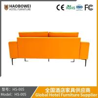 China Luxury Hotel Style Villa Sofa Set Customizable 2000mm Ash Wood Frame for sale