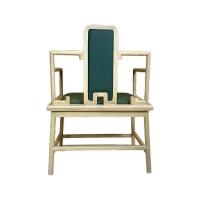 China Solid Ash Wood Armrest Leisure Chair 640mm 570mm 900mm for Hotel Bedroom for sale