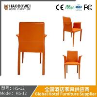 China Italian Saddle Leather Dining Chair with Ash Wood Frame 460mm x 500mm x 885mm for sale
