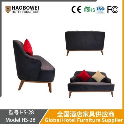 China Haobowei Nordic Commercial Cafe Sofa Booth Meeting Table and Chair Set 1500mm for sale