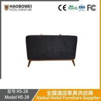 China Modern Minimalist Leather Fabric Sofa Living Room 2024 Model 1500mm Ash Wood Frame for sale