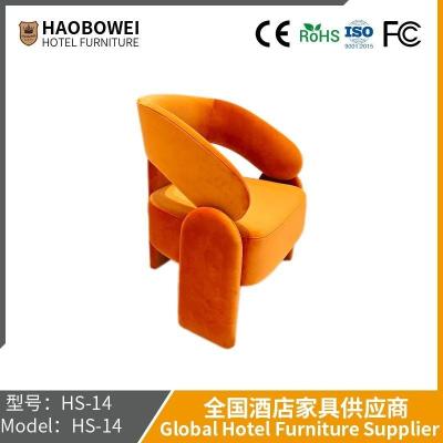 China Modern Nordic Casual Single Sofa Chair 650mm 780mm 800mm Cotton Linen Ash Wood for sale