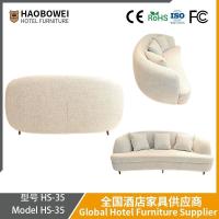 China Mid Century Modern Fabric Sofa for Living Room 1800mm Wide with Movable Backrest for sale