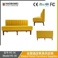 China Custom Fabric Booth Sofa for Restaurant Private Rooms 620mm x 1500mm x 900mm for sale