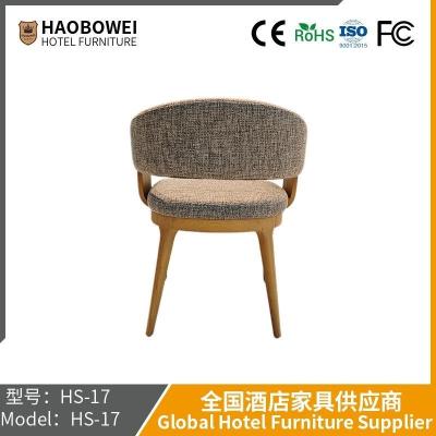 China Italian Minimalist Solid Wood Dining Chair Ash Wood 580mm Seat Height Smoke Black for Hotel Restaurant for sale
