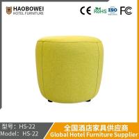 China Light Luxury Cloth Art Arc Small Sofa 450mm x 380mm for Hotel Lounge Area Home for sale