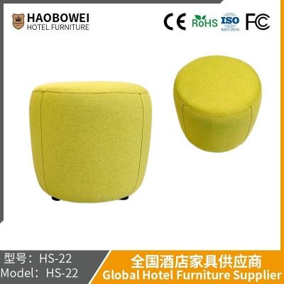 China Lazy Sofa Pedal Office Furniture Fashion Small Round Stool Tatami Creative Technology Cloth 450mm for sale