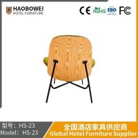 China Modern Italian Style Dining Chair Solid Ash Wood 750mm Height Hotel Restaurant Lounge Chair for sale