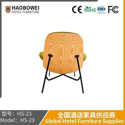 China Haobowei Light Luxury Italian Dining Chair Ash Wood Frame 750mm Seat Height for Restaurant Hotel for sale