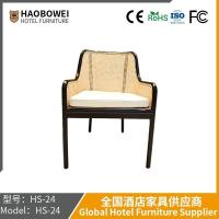 China Solid Wood Rattan Dining Chair Ash Wood Frame 620mm x 580mm x 860mm for Restaurant for sale