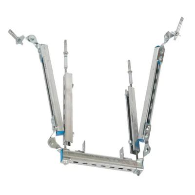 China Fire Rated Seismic Hangers Restraints Bracing For Piping Galv Finish for sale